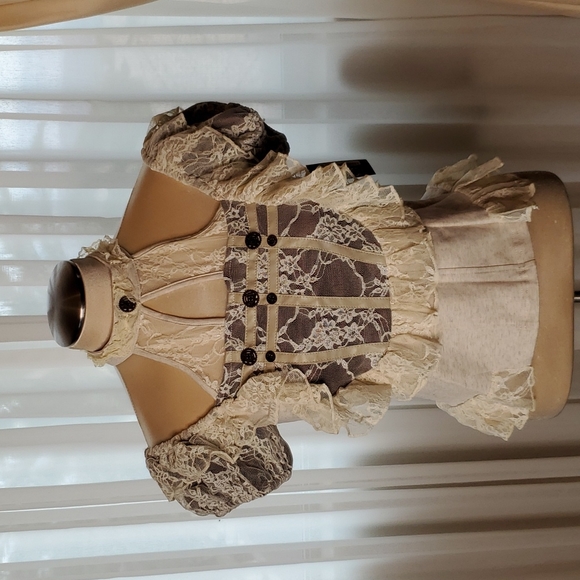 Tops | Steampunk Womens Top | Poshmark